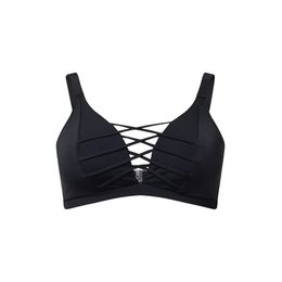 Swim By Zizzi Bikini Top 'Stris' female Black size 42
