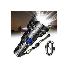 Aoucheni Taschenlampe Taschenlampe LED Aufladbar
