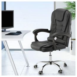 WILGOON Gaming-Stuhl Massagesessel Bürosessel Bürostuhl 2 Punkt Vibrations Massage
