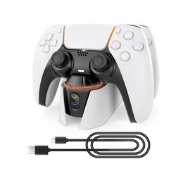 HYTIREBY PS5 Controller Ladestation mit 2-Stunden-Ladechip PlayStation 5-Controller (PS5 Controller Charger für original Sony Playstation 5 Konsole)