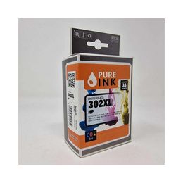 Pure Ink Tintenpatronen ersetzt HP Patrone Nr. 302XL F6U67AE color Tintenpatrone