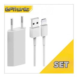 EFTronic Ladekabel passt für iPhone 6 7 8 11 12 13 14 X Xs Xr Xs Max Mini iPad USB-Ladegerät (500