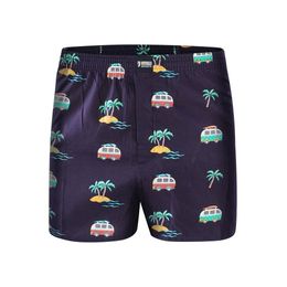 Happy Shorts Boxer shorts 'Holiday' male Blue size S