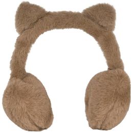 styleBREAKER Ohrenwärmer (1-St) Plüsch Ohrenschützer mit Öhrchen