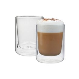 Gefu Thermoglas Thermoglas MIRA doppelwandig 2er Set Thermo Kaffee