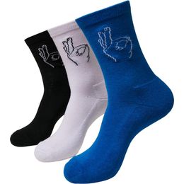 Mister Tee Socken 'Salty' Damen Gr&ouml;&szlig;e 47/50 bunt