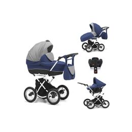babies-on-wheels Kombi-Kinderwagen Kinderwagen-Set Sorento 4 in 1