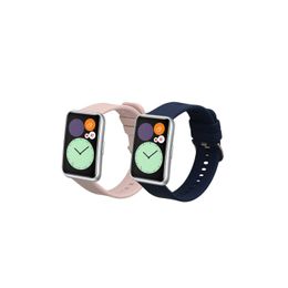 kwmobile Uhrenarmband 2x Sportarmband für Huawei Watch FIT Special Edition (B39)