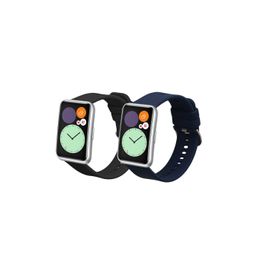 kwmobile Uhrenarmband 2x Sportarmband für Huawei Watch FIT Special Edition (B39)