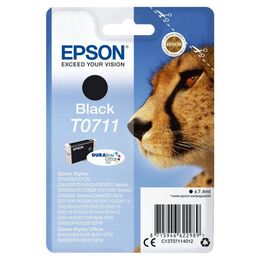 Epson Epson Singlepack Black T0711 DURABrite Ultra Ink Tintenpatrone