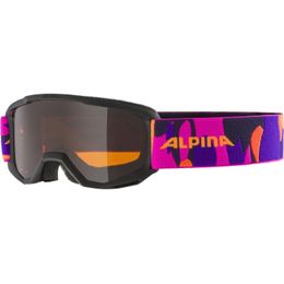 Alpina Sports	 Alpina Sports Skibrille SCARABEO JR. black-rose matt