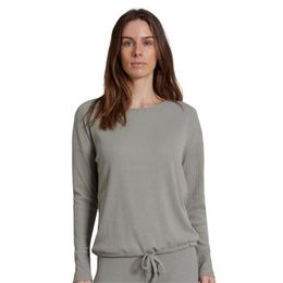 Tom Tailor Sleepshirt Tom Tailor Damen Oberteil grün uni (1-tlg)