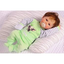 La Bortini Body & Hose Wickelbody Hose Baby Anzug 2tlg Set 44 50 56 62 68 74 Body mit Kratzschutz