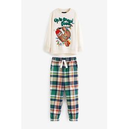 next Pyjama Weihnachts-Pyjama für Kinder (Familienkollektion) (2 tlg)