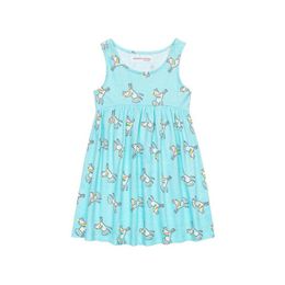 MINOTI Jerseykleid Gemustertes ärmelloses Kleid (1y-8y)