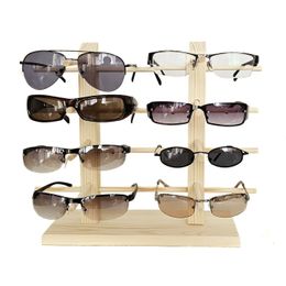 Yudu Brillenetui Brillenständer Brillenpräsenter für Brillen Holz-Ständer