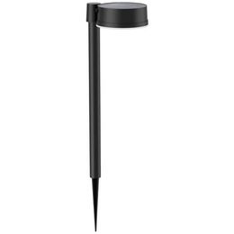 Philips Solar-Gartenleuchte Vynce 8720169265646 LED 1.5 W Warmweiß Schwarz