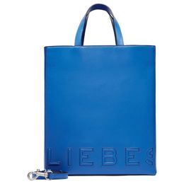 Liebeskind Berlin Shopper PAPER BAG LOGO CARTER Paperbag M, mit Logoprint, blau