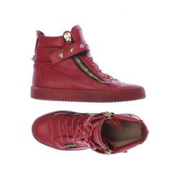 Giuseppe Zanotti Design Herren Sneakers, rot, Gr. 44