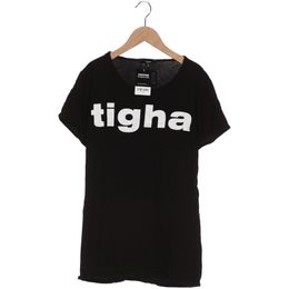 tigha Damen T-Shirt, schwarz