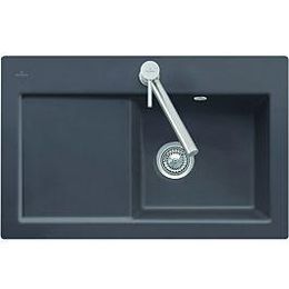 Villeroy & Boch Villeroy & Boch Subway Spülbecken 671400i4 780x510mm Rechteck Graphite CeramicPlus