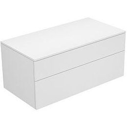 KEUCO Edition 400 Sideboard 31753710000 105x47,2x53,5cm, 2 Auszüge, weiß/anthrazit