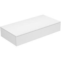 KEUCO Edition 400 Sideboard 31750750000 105x19,9x53,5cm, 1 Auszug, weiß/cashmere