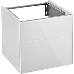 KEUCO Royal Reflex Waschtisch-Unterschrank 34040210001 49,6 x 45 x 48,7 cm, links, weiß/weiß