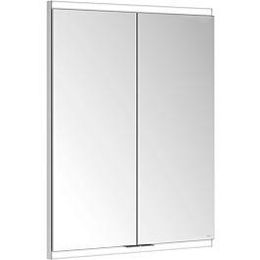 KEUCO Royal Modular 2.0 Spiegelschrank 800210060100000 600 x 700 x 160 mm, ohne Steckdose, Wandeinbau, 2-türig