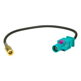 tomzz Audio Fakra (M) Antennenadapter Stecker auf SMB (F) Kupplung passt für DAB+ KFZ-Adapter