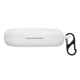 kwmobile Kopfhörer-Schutzhülle Hülle für JBL Soundgear Sense Kopfhörer, Silikon Schutzhülle Etui Case Cover Schoner in Weiß