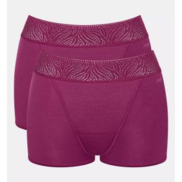 Sloggi - Menstruations Shorts - Purple XS - Sloggi Period Pants - Unterwäsche für Frauen