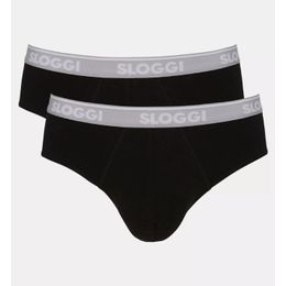 Sloggi - Herren Midi - Black XL - Sloggi Men Go Abc - Unterwäsche für Männer