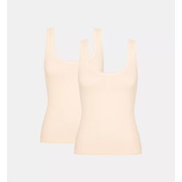 Sloggi - Unterhemd - Brown XL - Sloggi Go - Unterwäsche für Frauen
