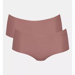 Sloggi - Shorty - Rose Brown L - Sloggi Zero Microfibre - Unterwäsche für Frauen