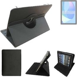 flat.design K-S-Trade Tablet-Hülle für Doogee U10, High quality Schutz Hülle 360° Tablet Case Schutzhülle Flip Cover, schwarz