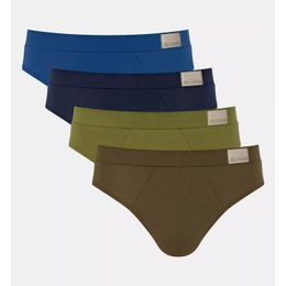 Sloggi - Herren Midi - Multicolor S - Sloggi Men Go Natural - Unterwäsche für Männer