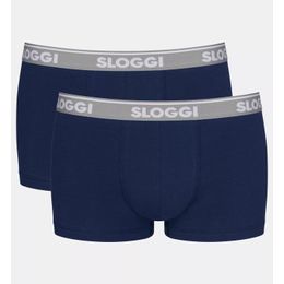 Sloggi - Herren Hipster - Blue XXL - Sloggi Men Go Abc - Unterwäsche für Männer