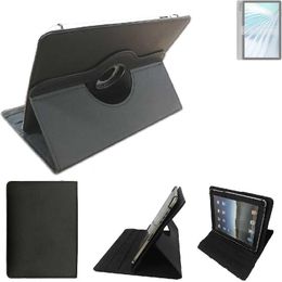 K-S-Trade Tablet-Hülle für HTC A103 Plus, High quality Schutz Hülle 360° Tablet Case Schutzhülle Flip Cover, schwarz