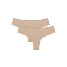 Triumph - String - Beige S - Lovely Micro - Unterwäsche für Frauen