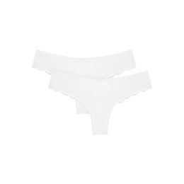 Triumph - String - White L - Lovely Micro - Unterwäsche für Frauen