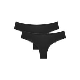 Triumph - String - Black L - Lovely Micro - Unterwäsche für Frauen