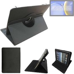 K-S-Trade Tablet-Hülle für HTC A101, High quality Schutz Hülle 360° Tablet Case Schutzhülle Flip Cover, schwarz