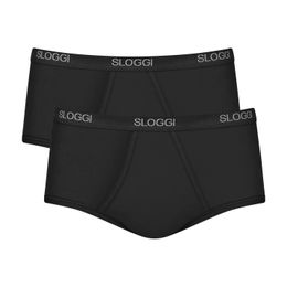 Sloggi - Herren maxi - Black 4 - Sloggi Men Basic - Unterwäsche für Männer