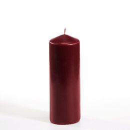 Papstar Stumpenkerze Stumpenkerze Ø 60 mm · 165 mm bordeaux (1-tlg), rot