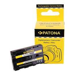 Patona Akku für Sony NP-F550 Kamera-Akku Ersatzakku Kameraakku 2000 mAh (7,2 V, 1 St), F330 F530 F750 F930 F920 F550 CCD-SC