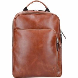 Picard Buddy Rucksack Leder 39 cm Laptopfach cognac