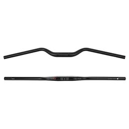 Ergotec Fahrradlenker Lenkerbügel M-Bar Sport Alu, Ø 31,8mm, 780mm, schwarz/matt, 14°