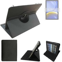 K-S-Trade Tablet-Hülle für HTC A101, High quality Schutz Hülle 360° Tablet Case Schutzhülle Flip Cover, schwarz