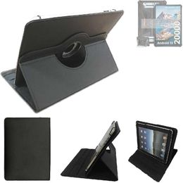 flat.design K-S-Trade Tablet-Hülle für Oukitel RT6, High quality Schutz Hülle 360° Tablet Case Schutzhülle Flip Cover, schwarz